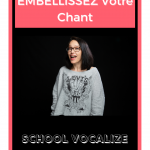 Vos cours de chant en ligne - School Vocalize 🎤