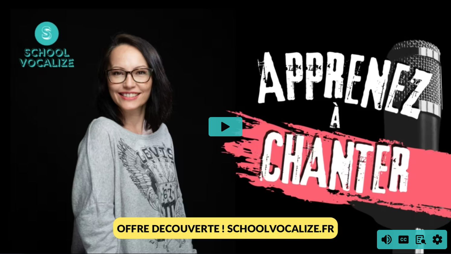 Vos cours de chant en ligne - School Vocalize 🎤